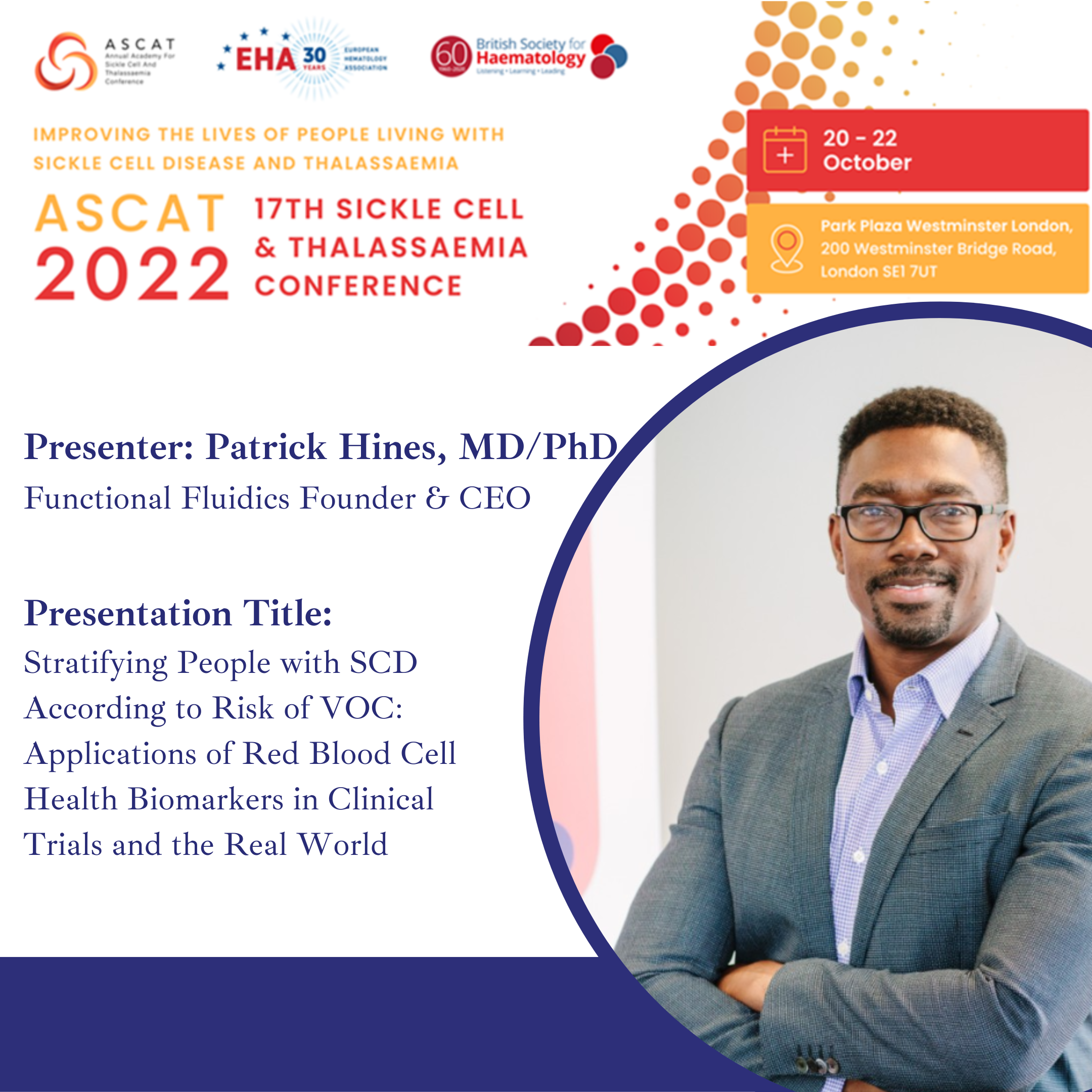 Functional Fluidics featured at the ASCAT-EHA-BSH Sickle Cell Disease ...
